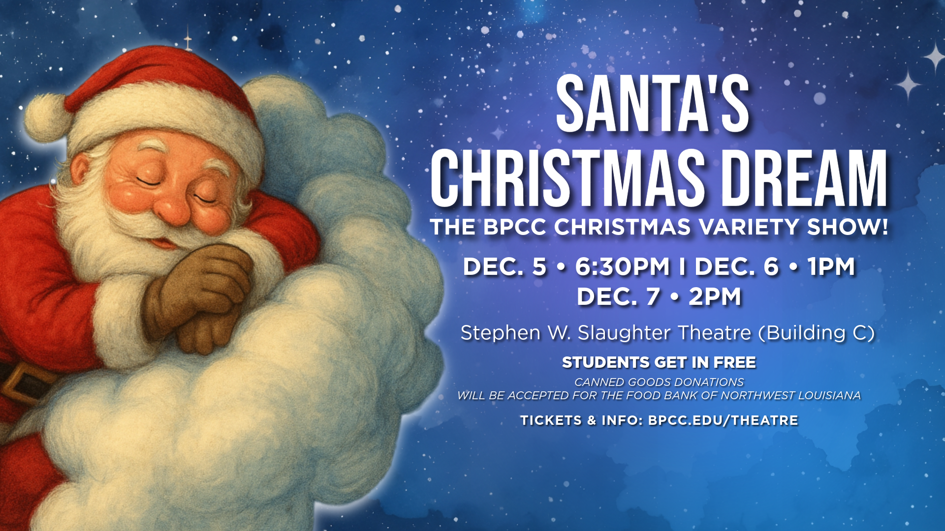 BPCC, City of Bossier City to present annual Holiday Show Dec. 5-7 – Bossier Press-Tribune