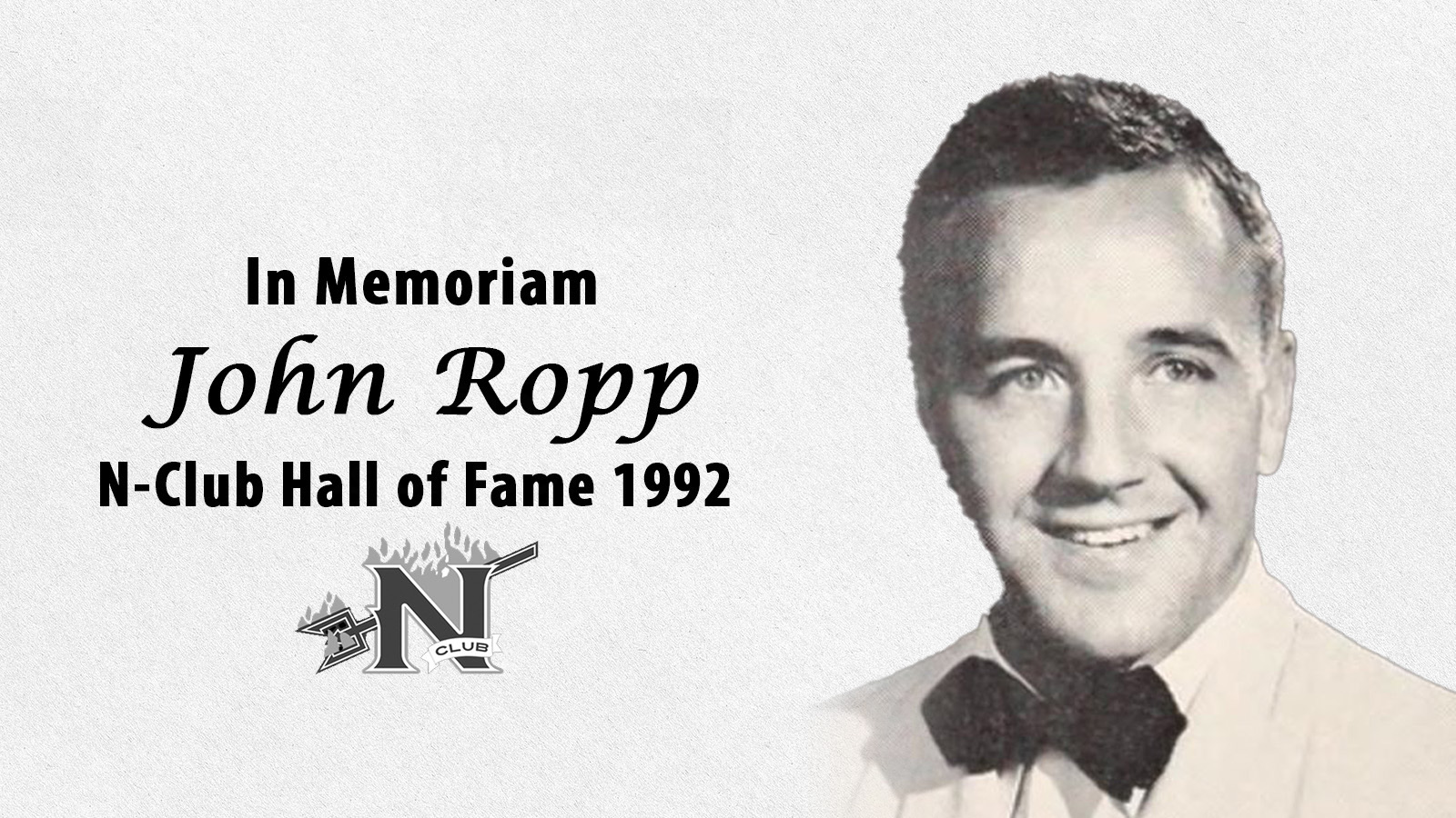 Football: NSU N-Club Hall of Famer Ropp, Airline’s first head coach ...