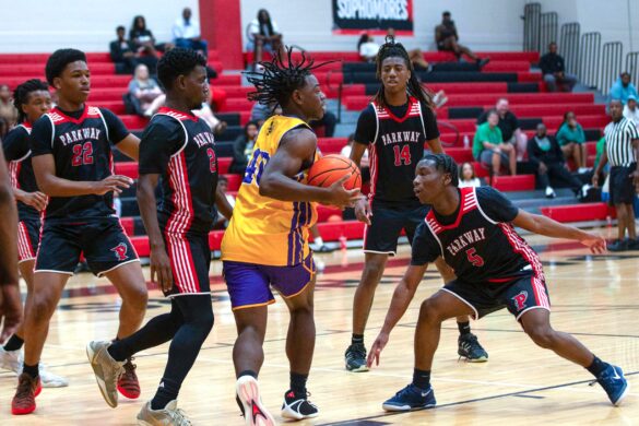 High school girls basketball: Parkway rallies past Huntington in ...